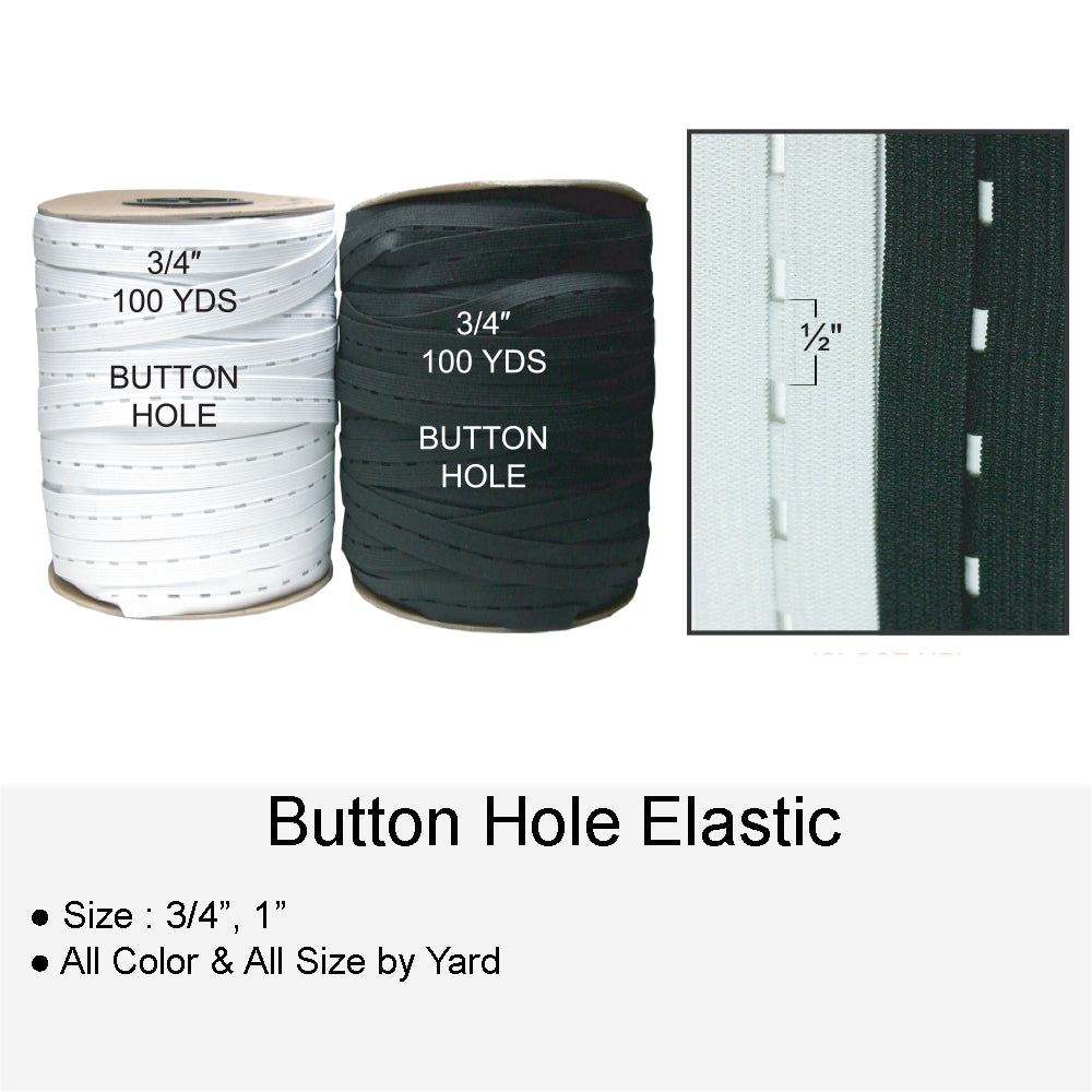 BUTTON HOLE ELASTIC – SIL THREAD INC.