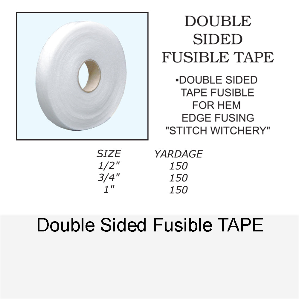 DOUBLE SIDED FUSIBLE TAPE – SIL THREAD INC.