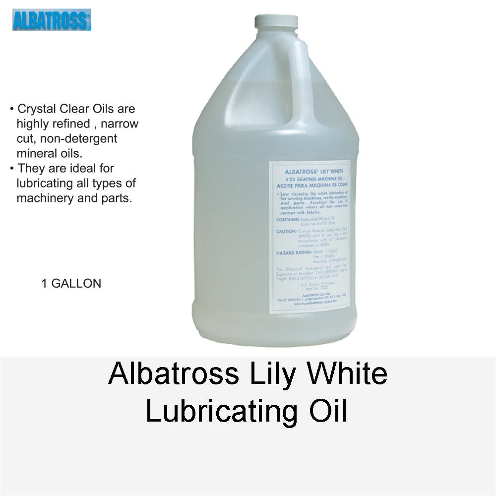 ALBATROSS LILY WHITE LUBRICATING OIL – SIL THREAD INC.