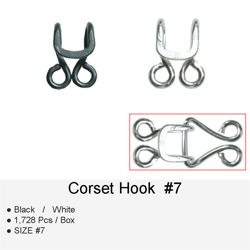 HOOKS & EYES – SIL THREAD INC.