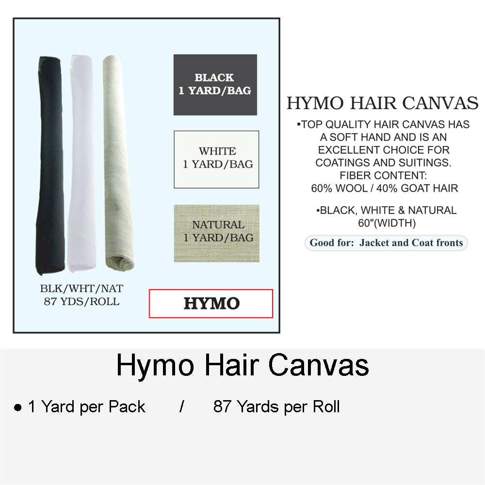 HYMO HAIR CANVAS – SIL THREAD INC.