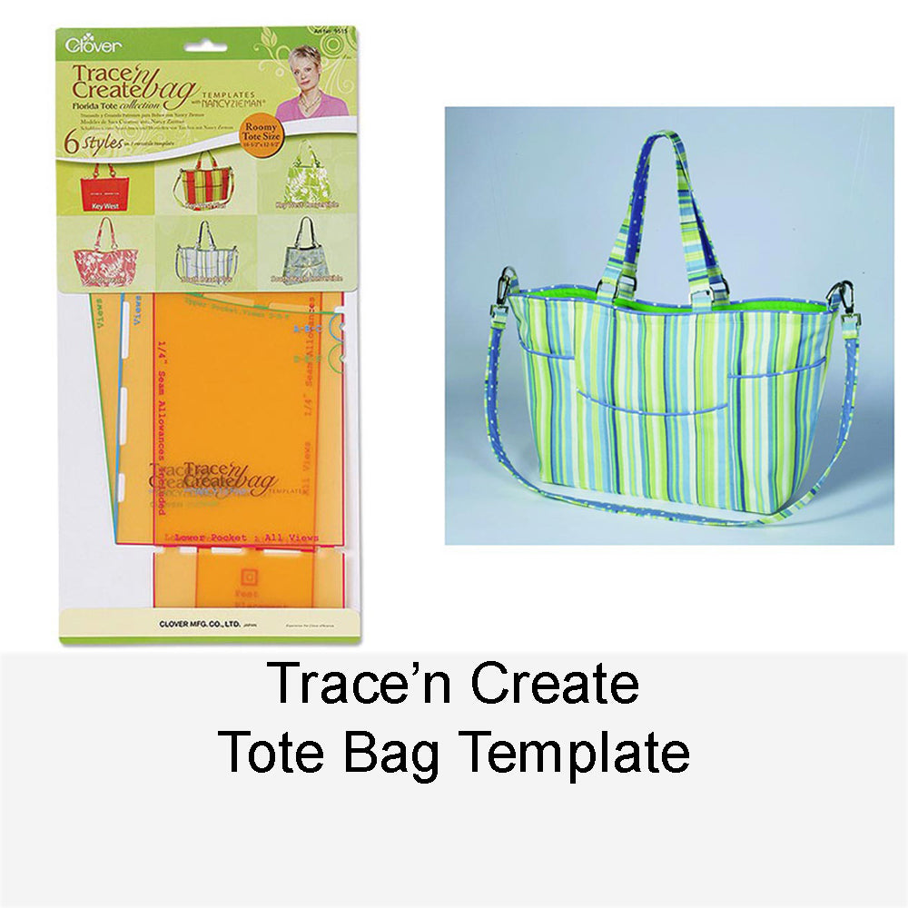 TRACE'N CREAT TOTE BAG TEMPLATE – SIL THREAD INC.